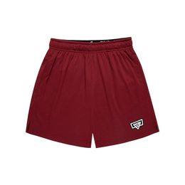 Bucketz Sportshorts Herren Gr&ouml;&szlig;e XXL feuerrot / schwarz / wei&szlig;