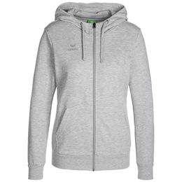 Erima Athletic Zip-Up Hoodie female Grey size 40