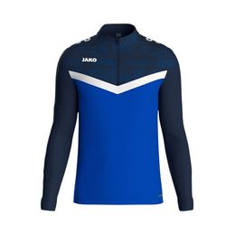 Jako Sportsweatshirt Jungen Gr&ouml;&szlig;e 140 navy / royalblau / wei&szlig;
