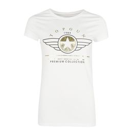 Top Gun T-Shirt ' TG20193050 ' Damen Gr&ouml;&szlig;e XS gold / schwarz / wei&szlig;