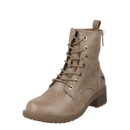 Mustang Lace-Up Ankle Boots female Brown size 42