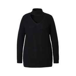 MIAMODA Sweater female Black size 54-56