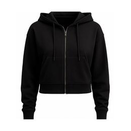 Justever Sweatjacke 'Ana9' Damen Gr&ouml;&szlig;e XL schwarz