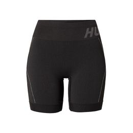 Hummel Sportshorts 'Christel' Damen Gr&ouml;&szlig;e XL rauchgrau / schwarz