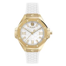 Philipp Plein Watches Uhr Damen Gr&ouml;&szlig;e One Size gold / wei&szlig;