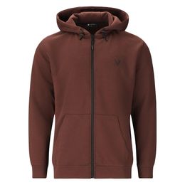 Virtus Zip-Up Hoodie 'Taro' male Brown size XXL