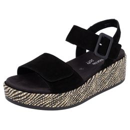 Remonte Sandals female Black size 45