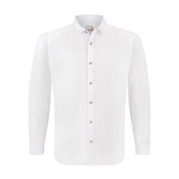 Stockerpoint Traditional Button Up Shirt 'Ernesto' male White size M