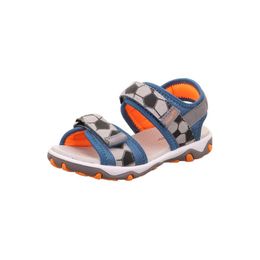 Superfit Sandale 'MIKE 3.0' Jungen Gr&ouml;&szlig;e 25 blau / grau / neonorange / schwarz