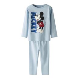 TWO SOON Pyjama 'Mickey' Jungen Gr&ouml;&szlig;e 86/92 hellblau / dunkelblau / rot / schwarz