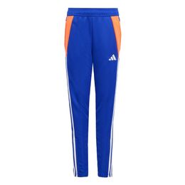 adidas Performance Sporthose 'Tiro 24' Jungen Gr&ouml;&szlig;e 140 blau / orange / wei&szlig;