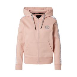 Carlo Colucci Sweatjacke Damen Gr&ouml;&szlig;e S puder / wei&szlig;