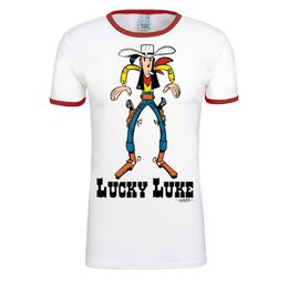 logoshirt Shirt 'Lucky Luke' female White size XS