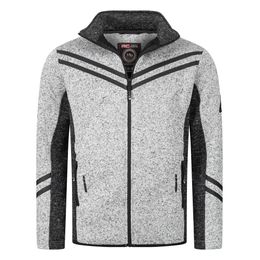 Rock Creek Fleece Jacket male Grey size 3XL