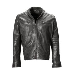 18N62 Lederjacke 'NEGascon' Herren Gr&ouml;&szlig;e M/L schwarz