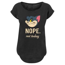 F4NT4STIC Shirt 'Tom and Jerry TV Serie Nope Not Today' female Black size XXXL