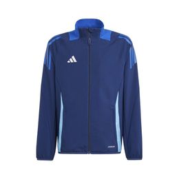adidas Performance Sportjacke 'Tiro' Jungen Gr&ouml;&szlig;e 176 royalblau / hellblau / dunkelblau / wei&szlig;