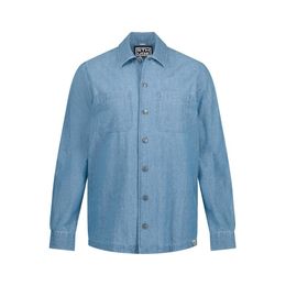STHUGE Hemd Herren Gr&ouml;&szlig;e 4XL blue denim