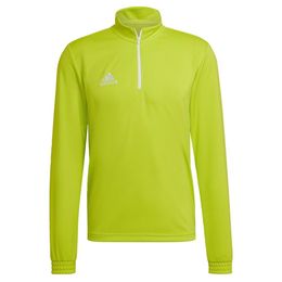 adidas Performance Sportsweatshirt 'Entrada 22' Herren Gr&ouml;&szlig;e XL limone / wei&szlig;