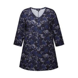 Ulla Popken Tunika Damen Gr&ouml;&szlig;e M/L blau
