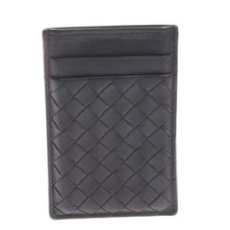 Bottega Veneta Geldb&ouml;rse / Etui Damen Gr&ouml;&szlig;e One Size Second Hand dunkelbraun