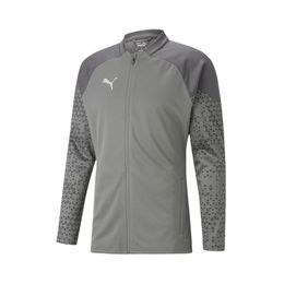 Puma Trainingsjacke Herren Gr&ouml;&szlig;e XL grau / dunkelgrau / wei&szlig;