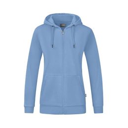 Jako Athletic Zip-Up Hoodie female Blue size 36
