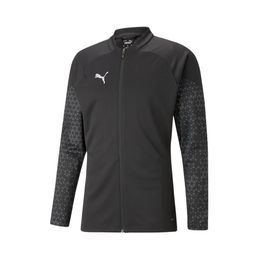 Puma Trainingsjacke 'Team Cup' Herren Gr&ouml;&szlig;e L dunkelgrau / schwarz / wei&szlig;