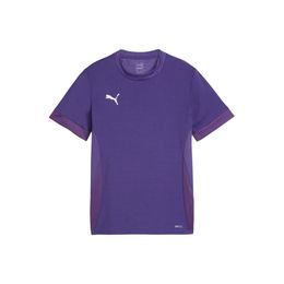 Puma Sportshirt Jungen Gr&ouml;&szlig;e 128 lila / brombeer / wei&szlig;
