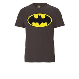 logoshirt Shirt 'Batman - Logo' female Brown size M