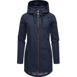 Ragwear Between-Seasons Parka female Blue size XXL