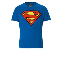 logoshirt Shirt 'Superman Logo' female Blue size M