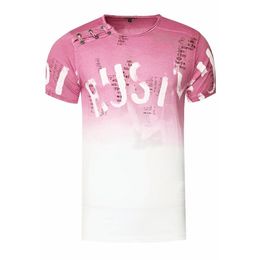 Rusty Neal Shirt male Pink size XXXL