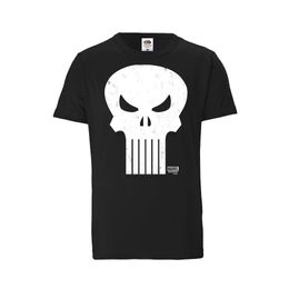 logoshirt Shirt 'Marvel Comics - Punisher' female Black size S
