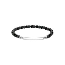 Thomas Sabo Armband Herren Gr&ouml;&szlig;e 21 schwarz / silber