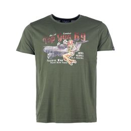 Top Gun Shirt ' ' male Green size L
