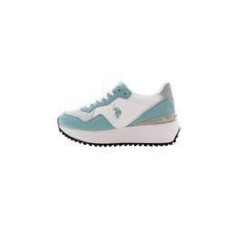 U.S. Polo Assn. Sneaker 'BAYLE003W/5TU1' Damen Gr&ouml;&szlig;e 41 blau / grau / wei&szlig;