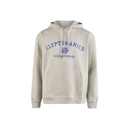 Cleptomanicx Sweatshirt 'Classic Hooded Uni Hands' male Grey size XXL