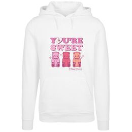 F4NT4STIC Sweatshirt 'Valentinstag You're Sweet Gummy Bears' female White size L