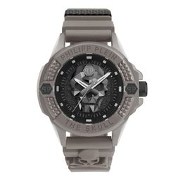 Philipp Plein Analog Watch '$kull' male Grey size One Size