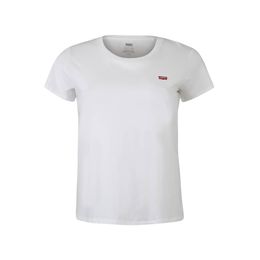 LEVI'S&reg; PLUS Levi's Plus T-Shirt 'Perfect' Damen Gr&ouml;&szlig;e 5XL/6XL rot / wei&szlig;