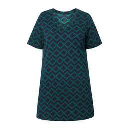 Ulla Popken Shirt Damen Gr&ouml;&szlig;e 11XL/12XL marine / tanne
