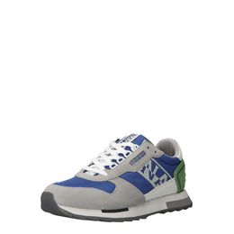 Napapijri Sneaker 'Virtus' Herren Gr&ouml;&szlig;e 46 blau / hellgrau / gr&uuml;n / wei&szlig;