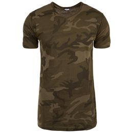 Urban Classics Shirt Herren Gr&ouml;&szlig;e S hellbraun / khaki / oliv