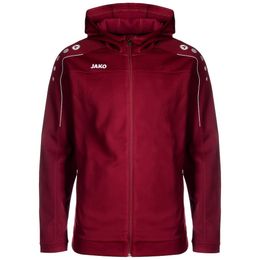 Jako Athletic Zip-Up Hoodie male Red size 4XL