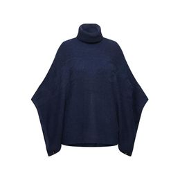 Ulla Popken Poncho Damen Gr&ouml;&szlig;e M/XL marine