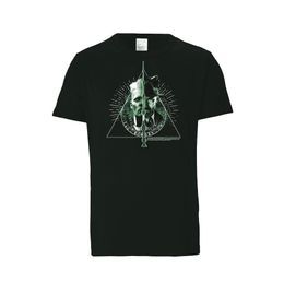 logoshirt Shirt 'Grindelwald vs Dumbledore' male Black size S