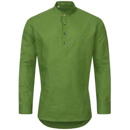 Indumentum Button Up Shirt male Green size XXL