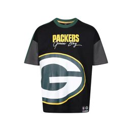 Recovered Shirt 'NFL Packers Bay Cut and Sew Oversized' female Black size L