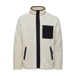 INDICODE Jeans Fleece Jacket 'Trodie' male White size S